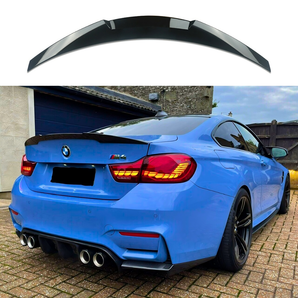 BMW 4 Series F32 M4 Style Gloss Black Spoiler (2014-2020) – Division ...