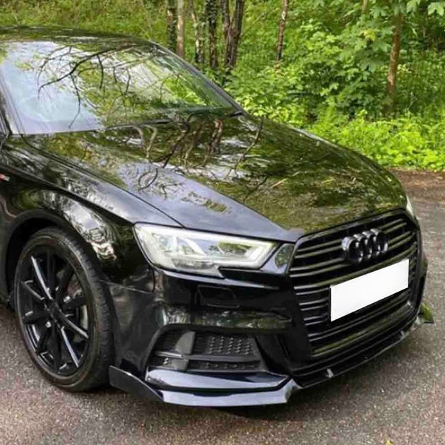 Audi A3 8V Facelift Gloss Black Front Splitter (2016-2020) – Division ...